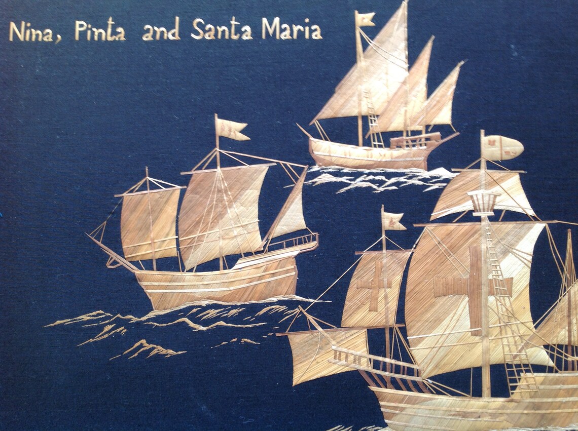Nina Pinta and Santa Maria Christopher Columbus Tallships | Etsy