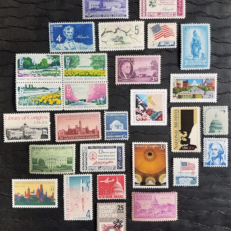Washington Dc Stamps - Etsy