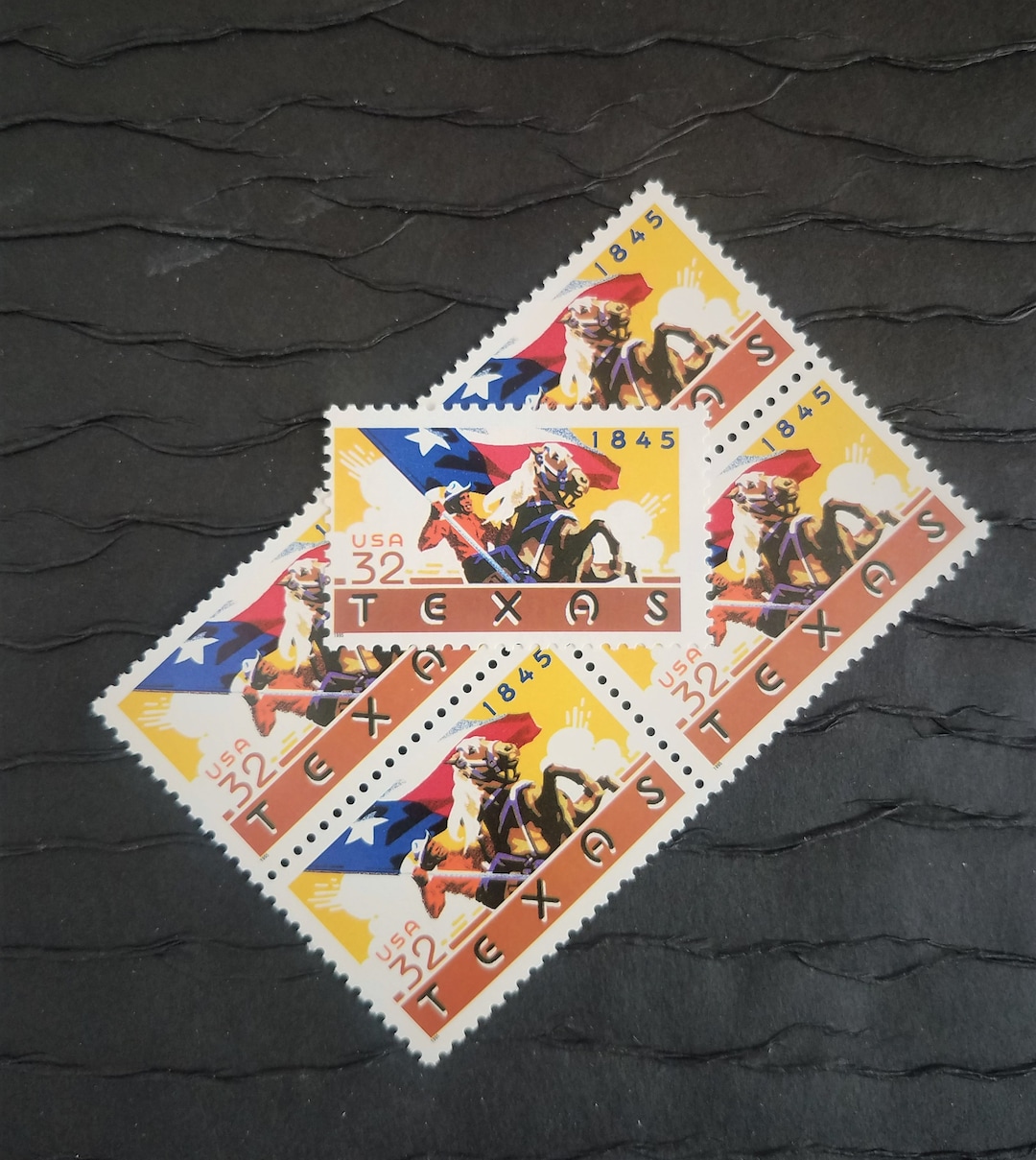 10 Vintage Postage Stamps .. Texas 32cent Stamp .. UNUSED .. 2968 - Etsy