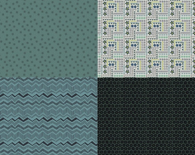 Moda | Jen Kingwell | Greenstone | 18228 11 | Lollies Serenity ...