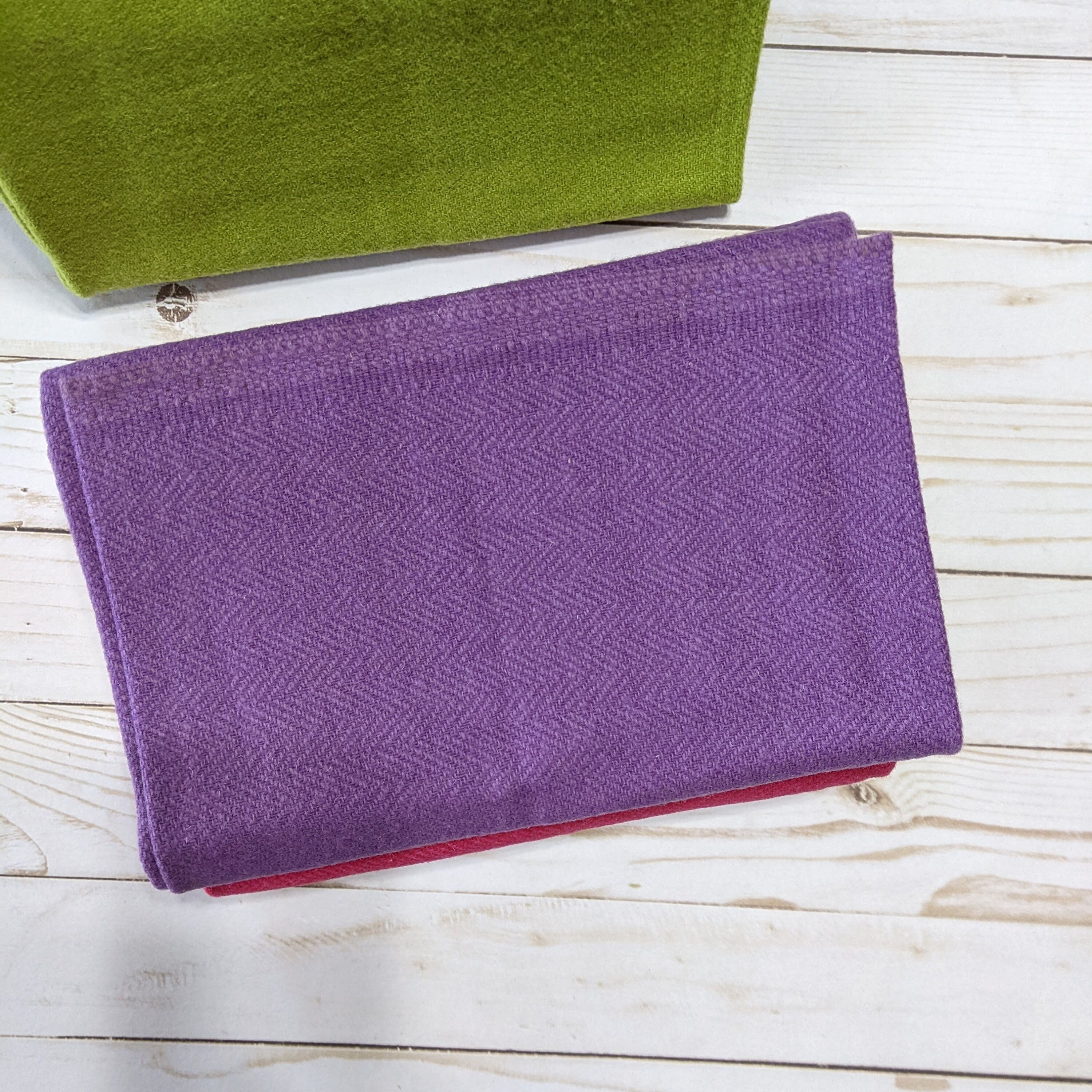 100% Felted Wool | Moda | Herringbone | Warp and Weft Brights | Half ...