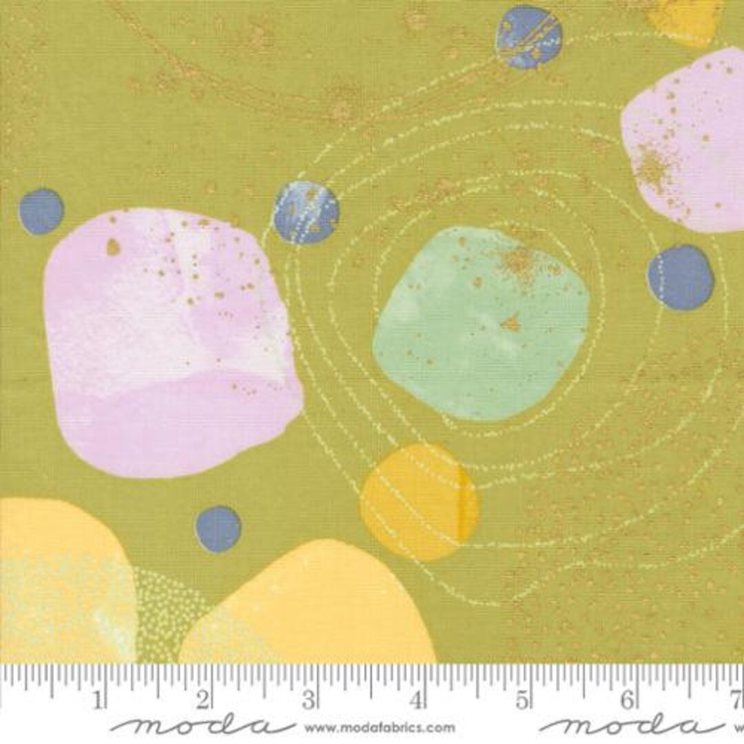 Moda Zen Chic Flirtation Dancing Zest 1830 17M Fat Quarter Yardage D3 ...