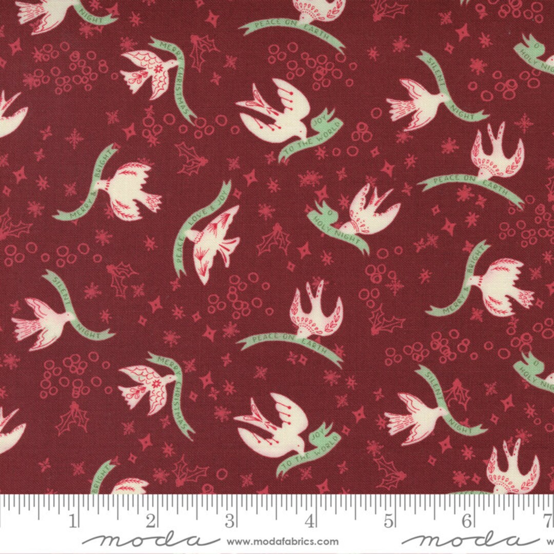 Moda Fabrics 45532 14 Cheer and Merriment Hollyberry Fat Quarters and ...