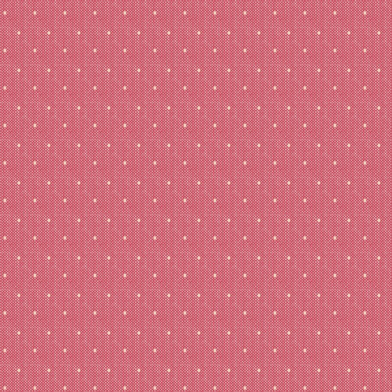 Tilda Red Dot Fabric - Etsy