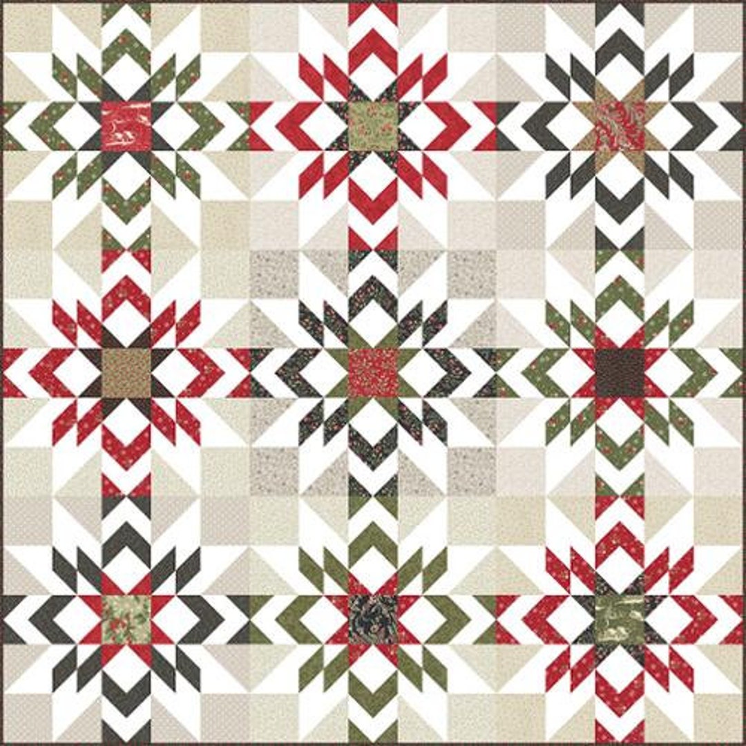 A Christmas Carol Quilt Kit | Throw Size With Border and Binding | Two ...