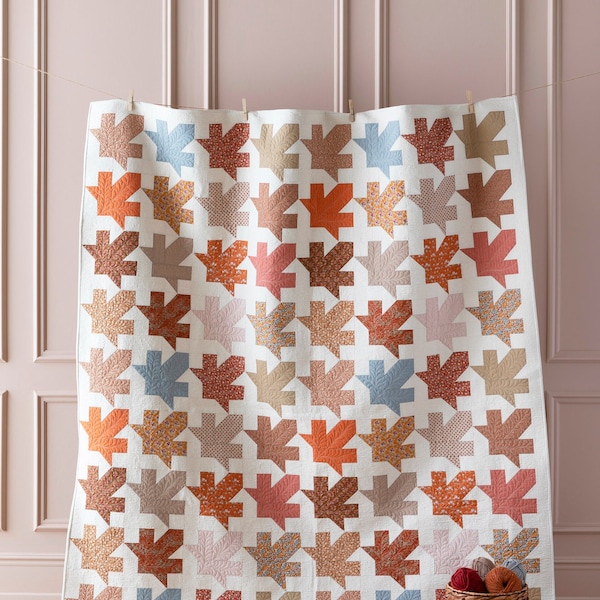Maple Leaf Quilt - Etsy