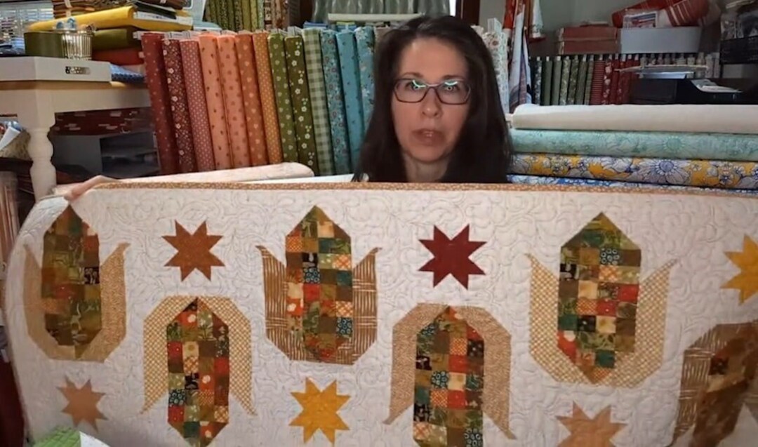 Let's Pop Some Corn Runner Kit Sandy Gervais Classic or Modern Colorway ...