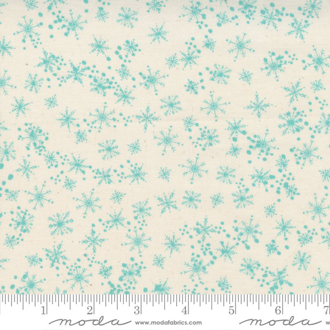 Moda Fabrics 45535 11 Cheer and Merriment Aqua Fat Quarters and Yardage ...