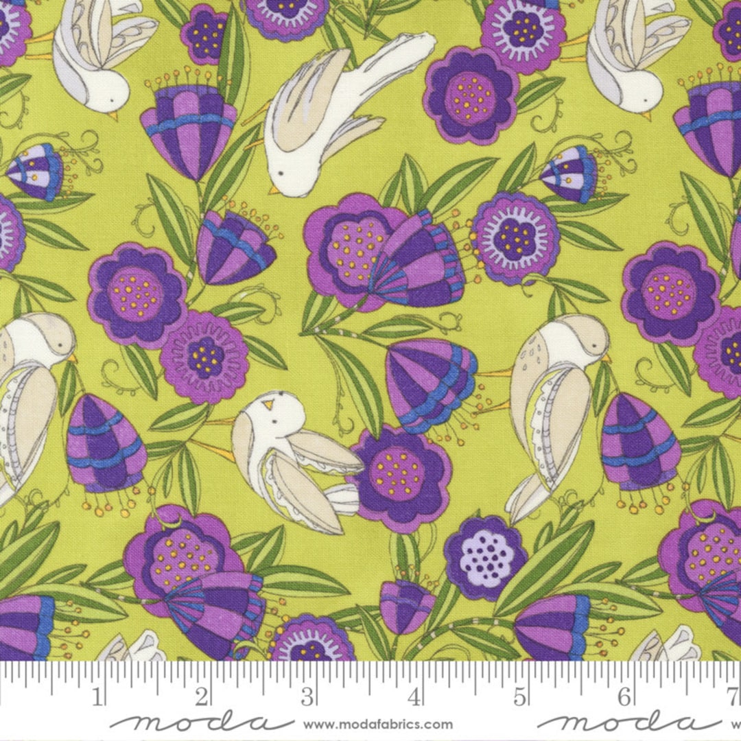 Moda | Pansy's Posies | 48722 17 | Robin Pickens | Fat Quarters ...