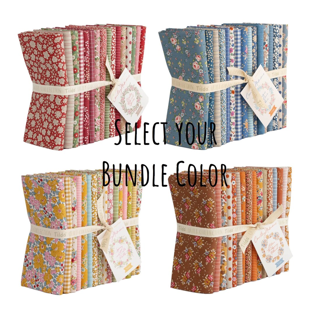 Tilda | Creating Memories FQ Bundles | Choose Your Color - Etsy