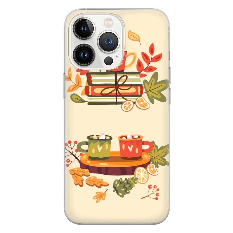 Autumn Leaves Phone Case: Protective TPU Gel Cover - Etsy UK