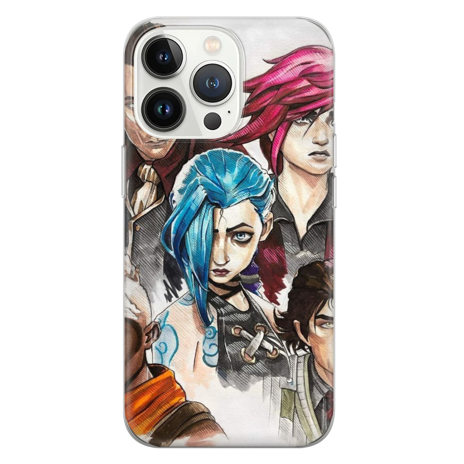 Arcane Jinx Game Phone Case: Protective TPU Gel Cover - Etsy