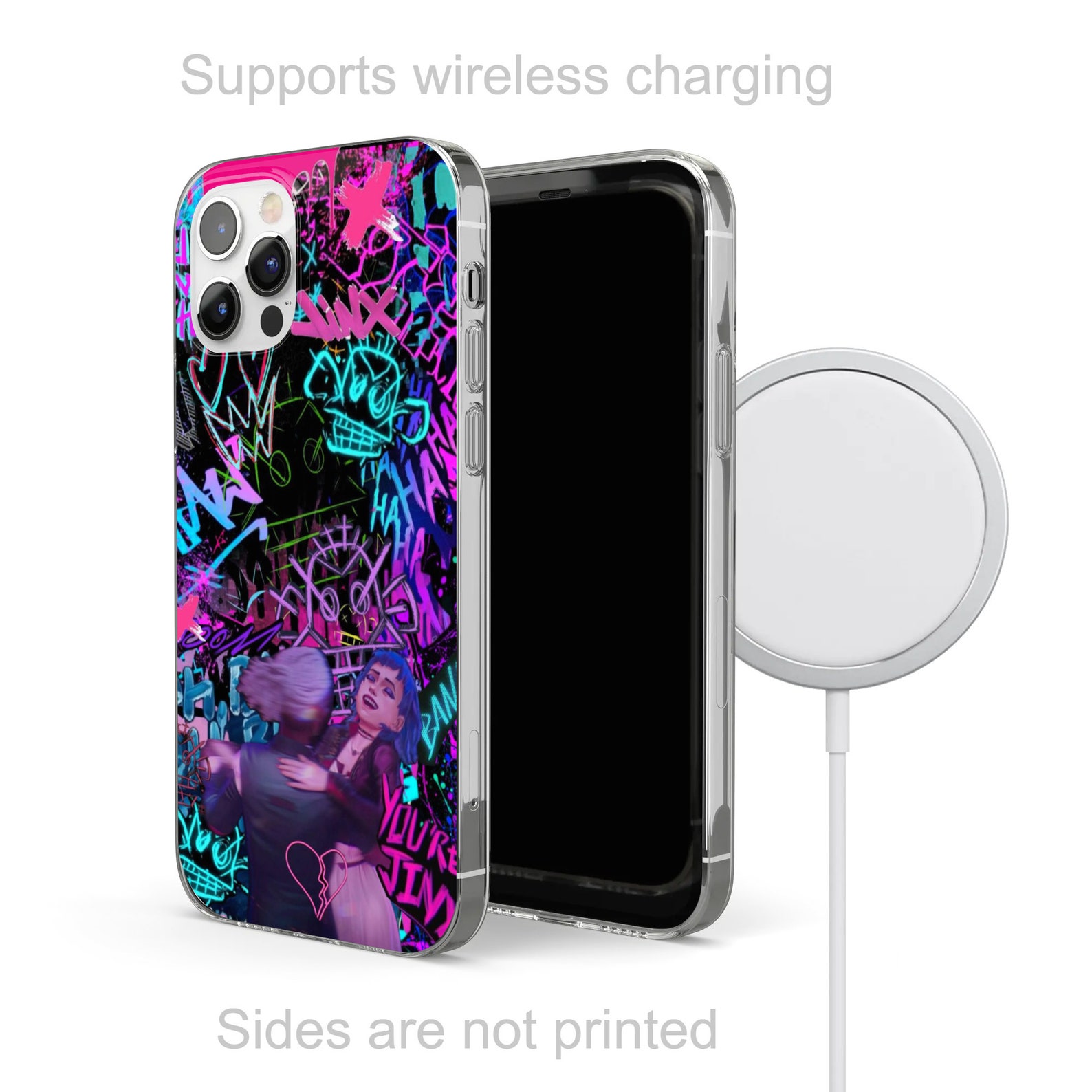 Arcane Jinx Game Phone Case: Protective TPU Gel Cover - Etsy