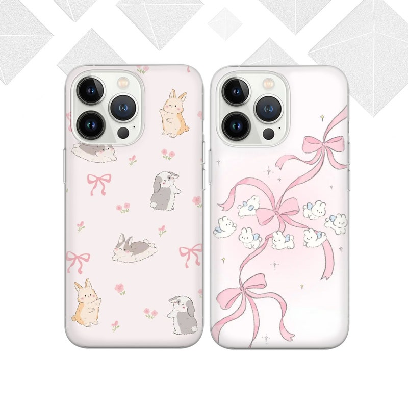 Rabbit Phone Case - Etsy
