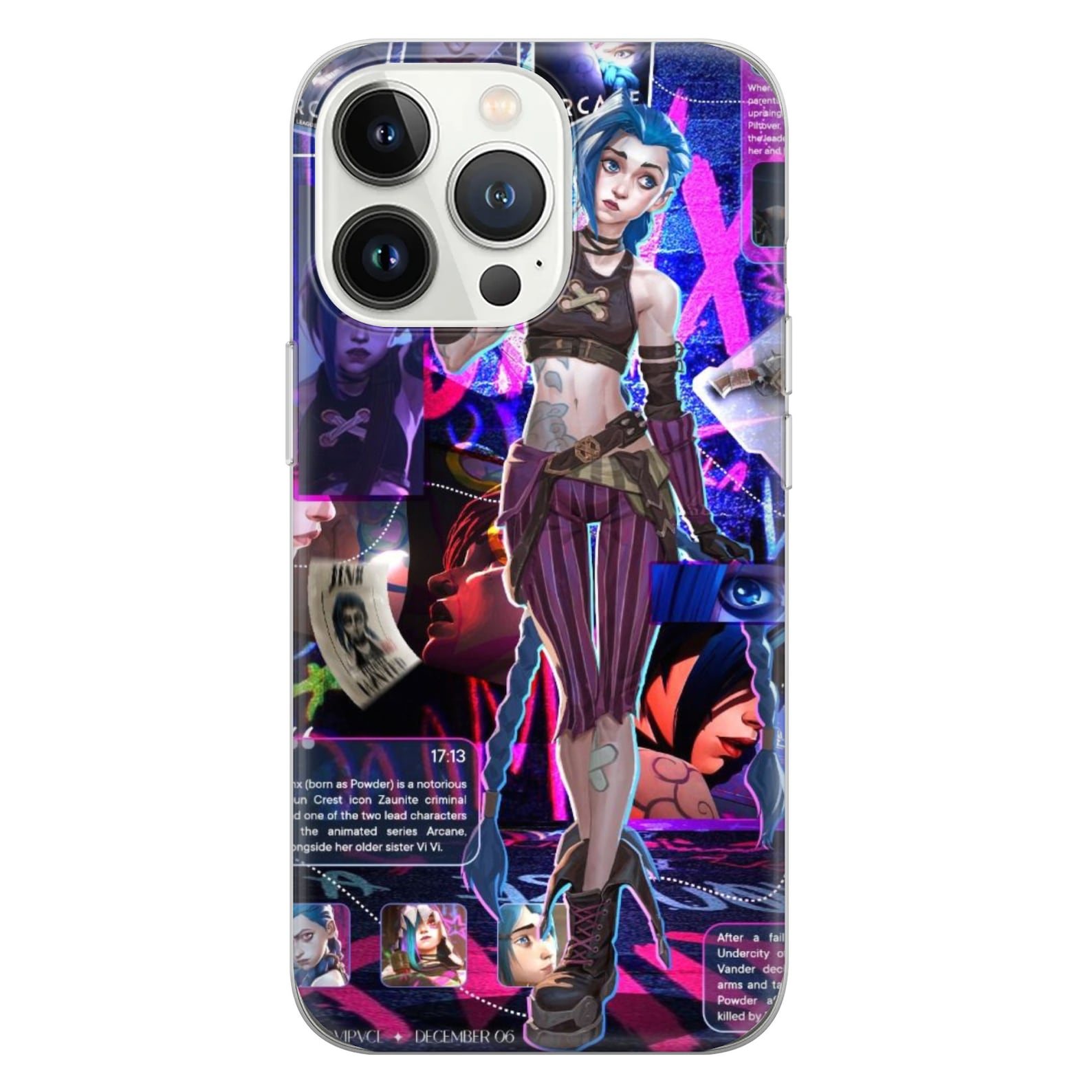 Arcane Jinx Game Phone Case: Protective TPU Gel Cover - Etsy