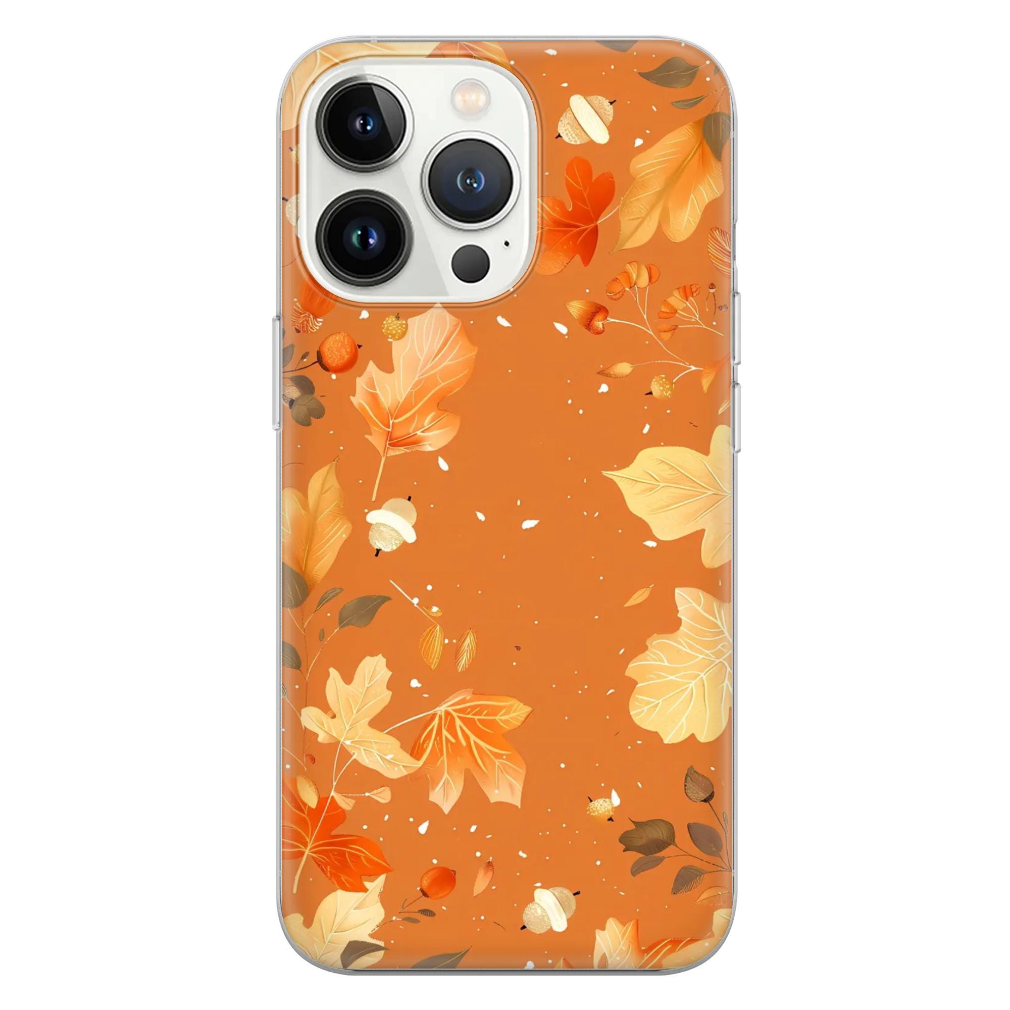 Autumn Leaves Phone Case: Protective TPU Gel Cover - Etsy UK