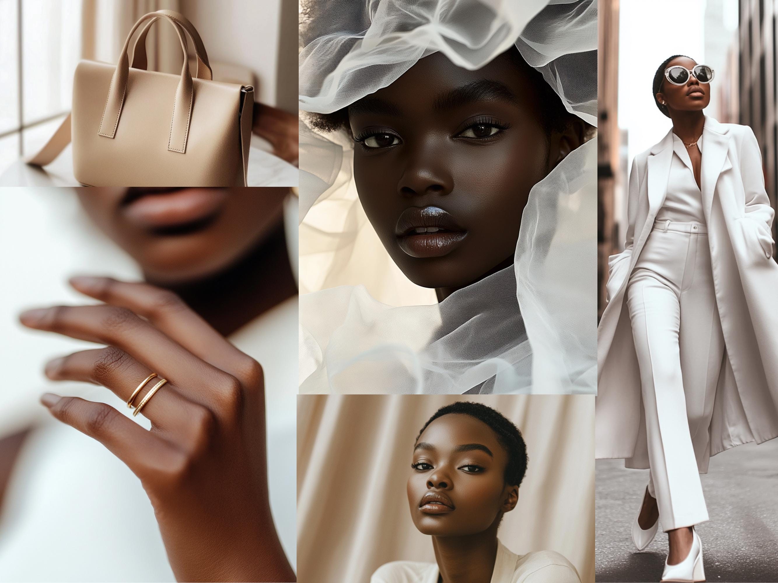 90 Melanin Beige Ai Beauty Stock Photo for Instagram Marketing Reels ...