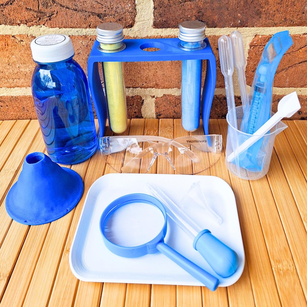 Science Fizz Sensory Experiment Kit - Etsy