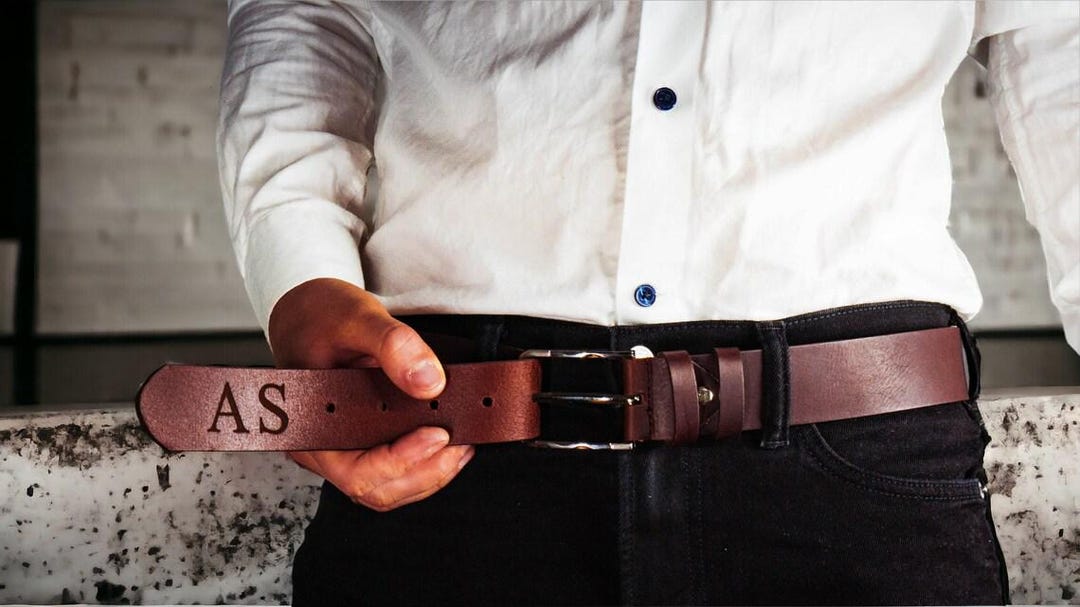 Personalized Leather Belt With Custom Engraving Bible Verse ...