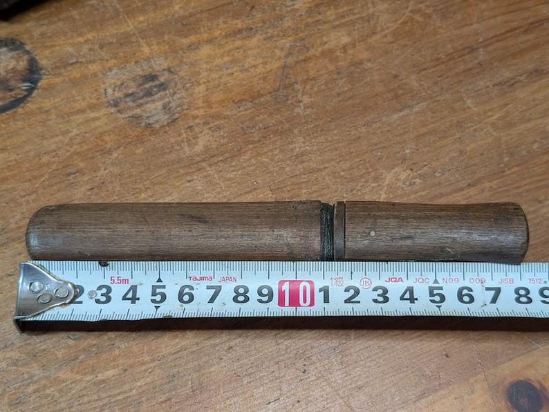 1800s Japanese Carving Tool Hidden Saw Edo Meiji Antique Woodcraft Made ...