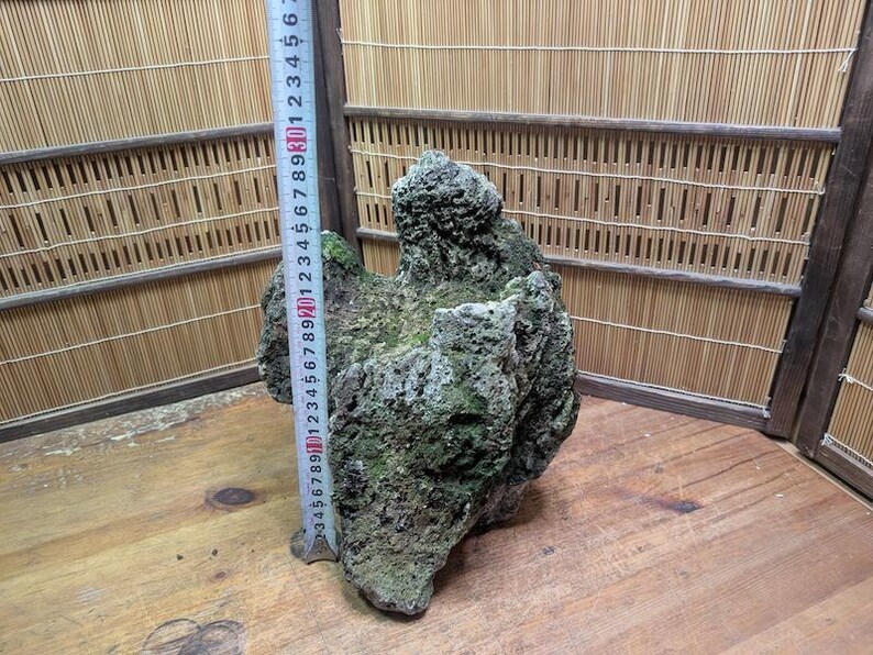 Rare 1970s Japanese Karui Ishi Stone • 2.8kg Wabi Sabi Rock • Bonsai ...