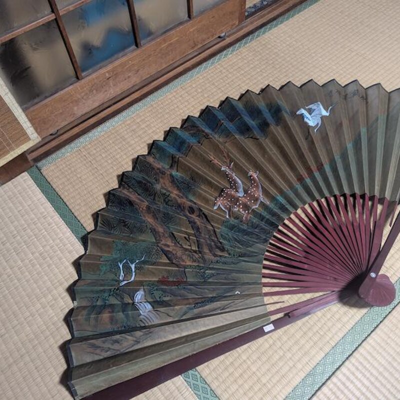 Large Japanese Fan - Etsy