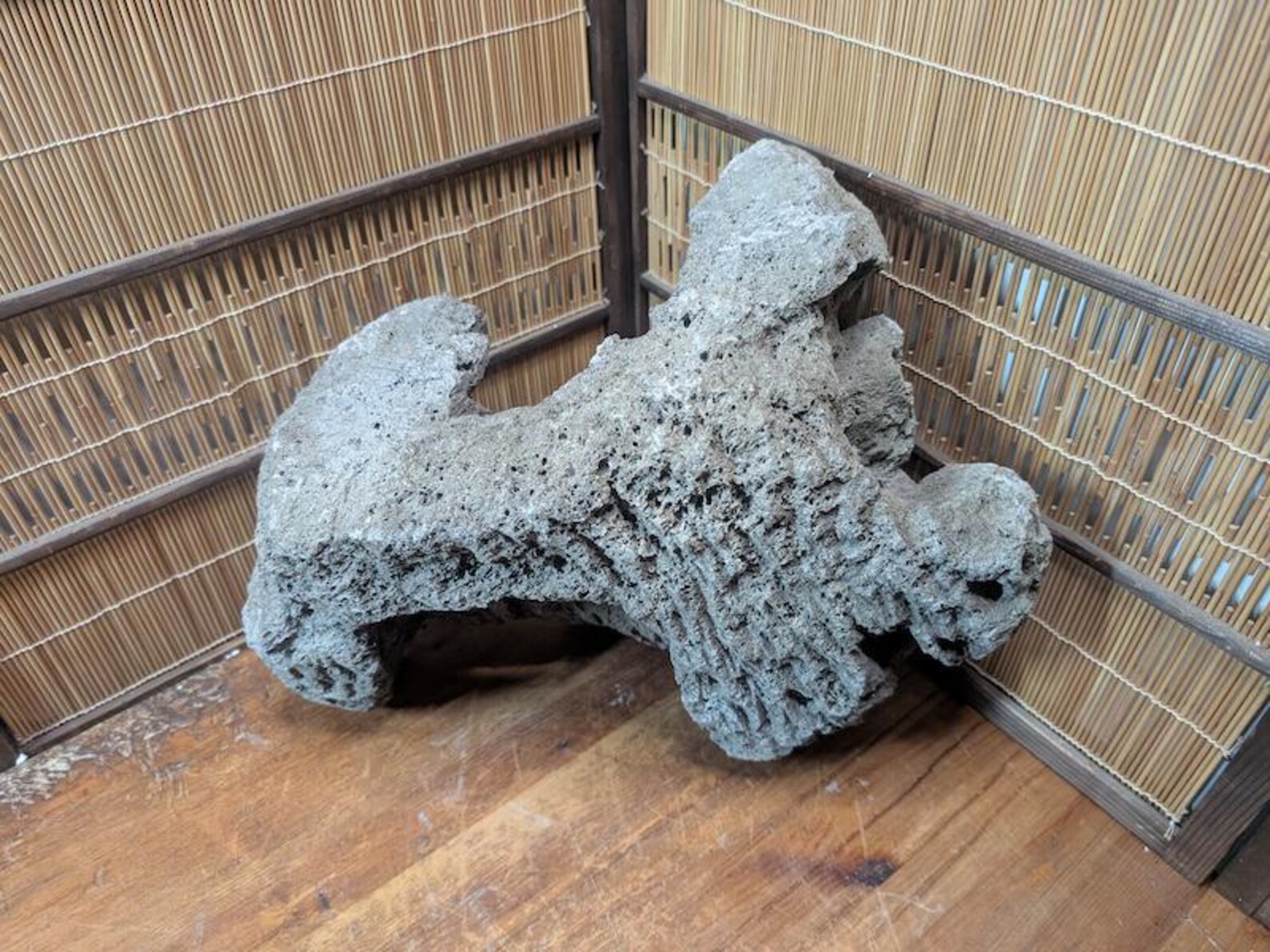 Rare 1970s Japanese Kalui Ishi Garden Stone – Light Stone Décor | Large ...