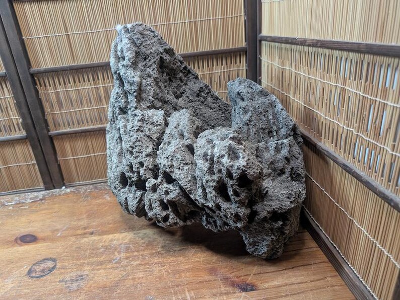 Rare 1970s Japanese Kalui Ishi Garden Stone – Light Stone Décor | Large ...