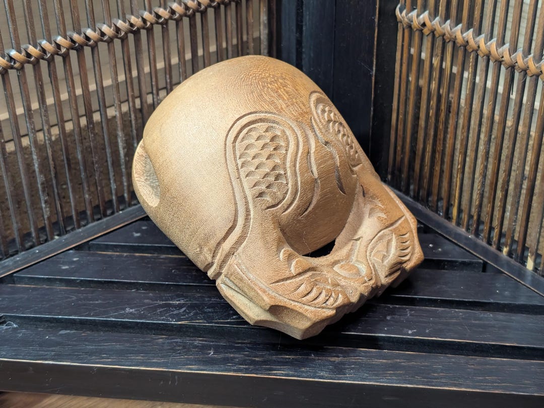 Japanese Musical Instrument Vtg Mokugyo 1960s Handmade Buddhism Wooden ...