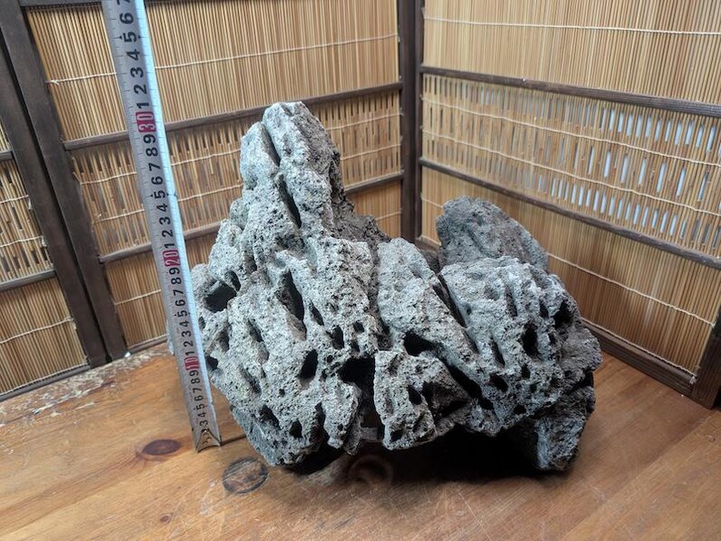 Rare 1970s Japanese Kalui Ishi Garden Stone +2kg | Wabi Sabi Zen Rock ...
