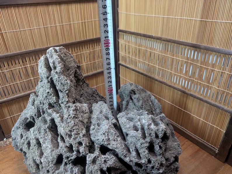Rare 1970s Japanese Kalui Ishi Garden Stone – Light Stone Décor | Large ...