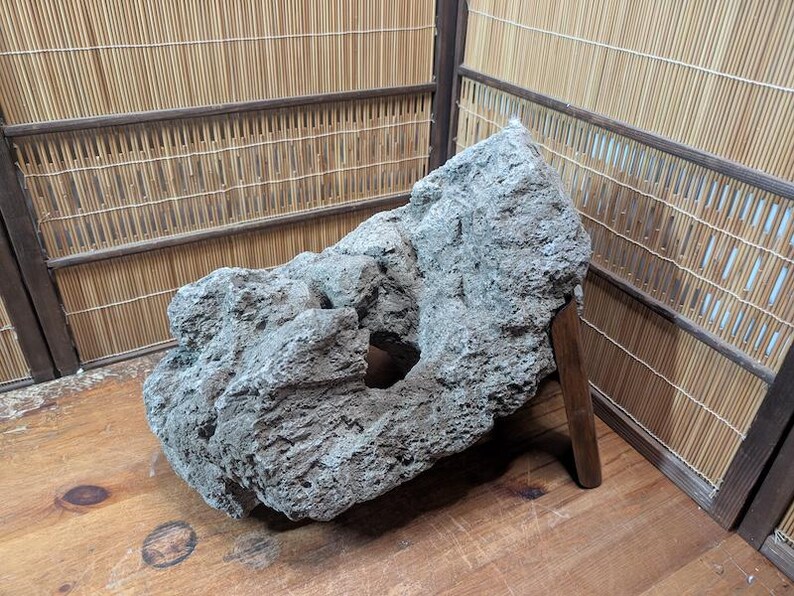 Rare 1970s Japanese Kalui Ishi Garden Stone – Light Stone Décor | Large ...