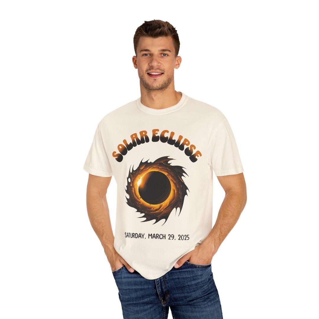 Comfort Colors® Shirt Solar Eclipse 2025 Eclipse Tshirt Eclipse Lover ...