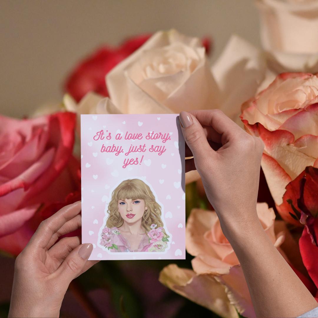 Taylor Swift Valentines Printable Swiftie Classroom Cards, Instant ...