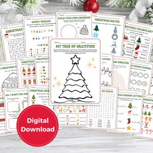 Ultimate Christmas Prek Activity Bundle: Activities for Older Siblings ...
