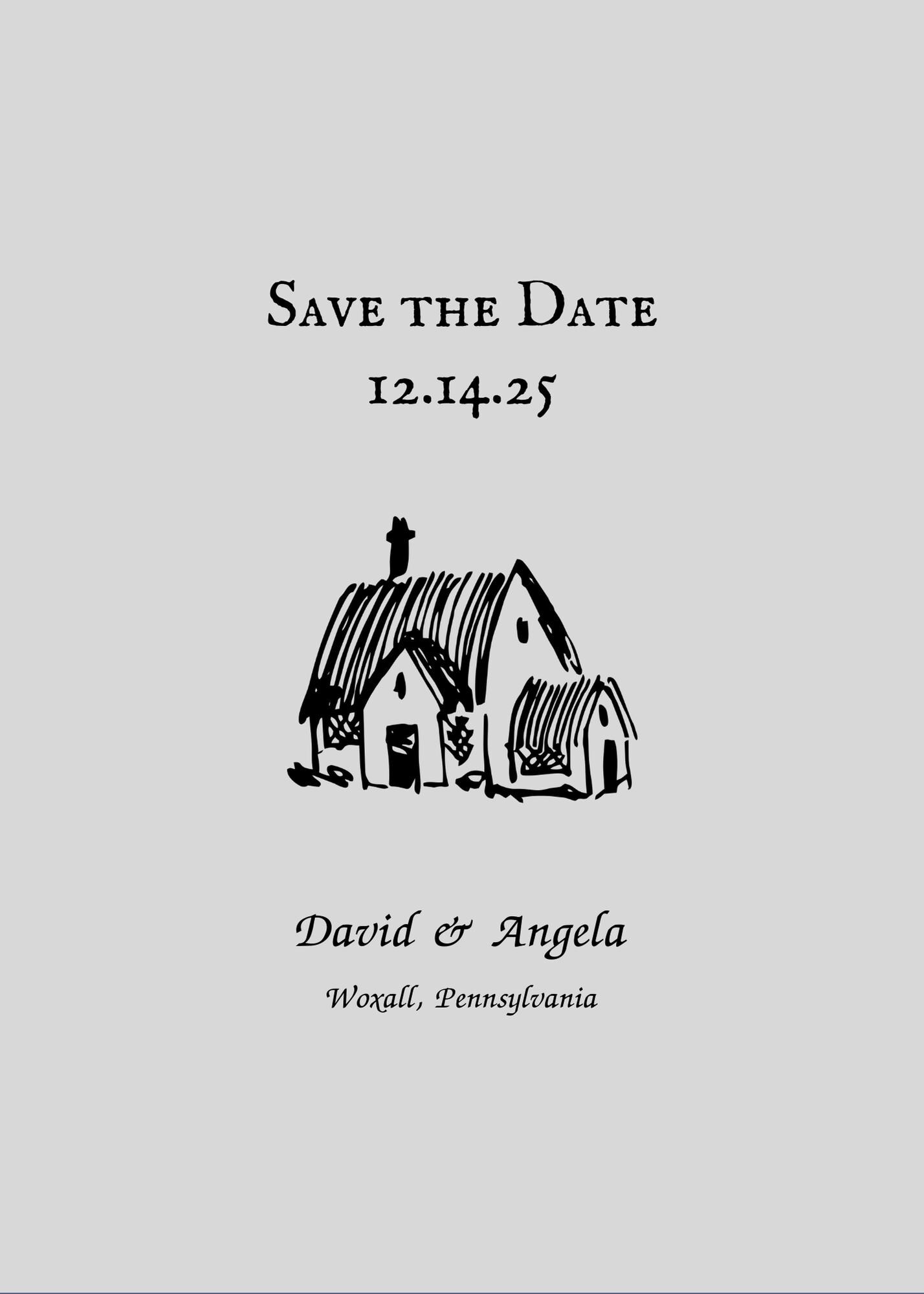 Simple Church Save the Date/invitation - Etsy