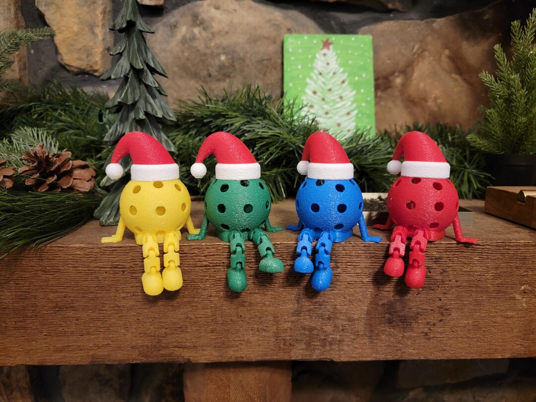 The Pickleball Pal™! Pickleball Gift Set of 4! Limited Christmas Themed ...