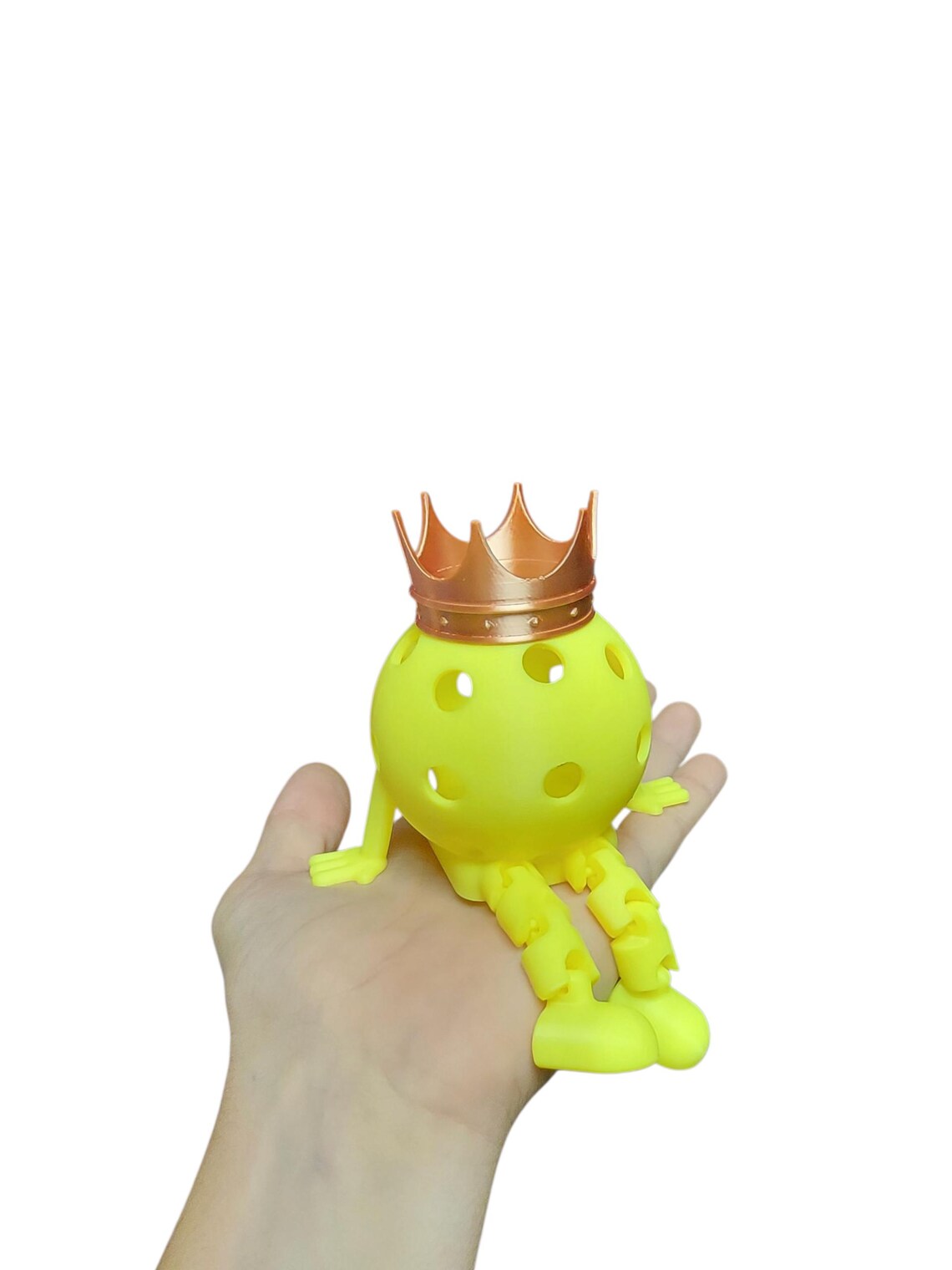 The Crown Edition Pickleball Pal™! Articulated Pickleball Gift! the ...