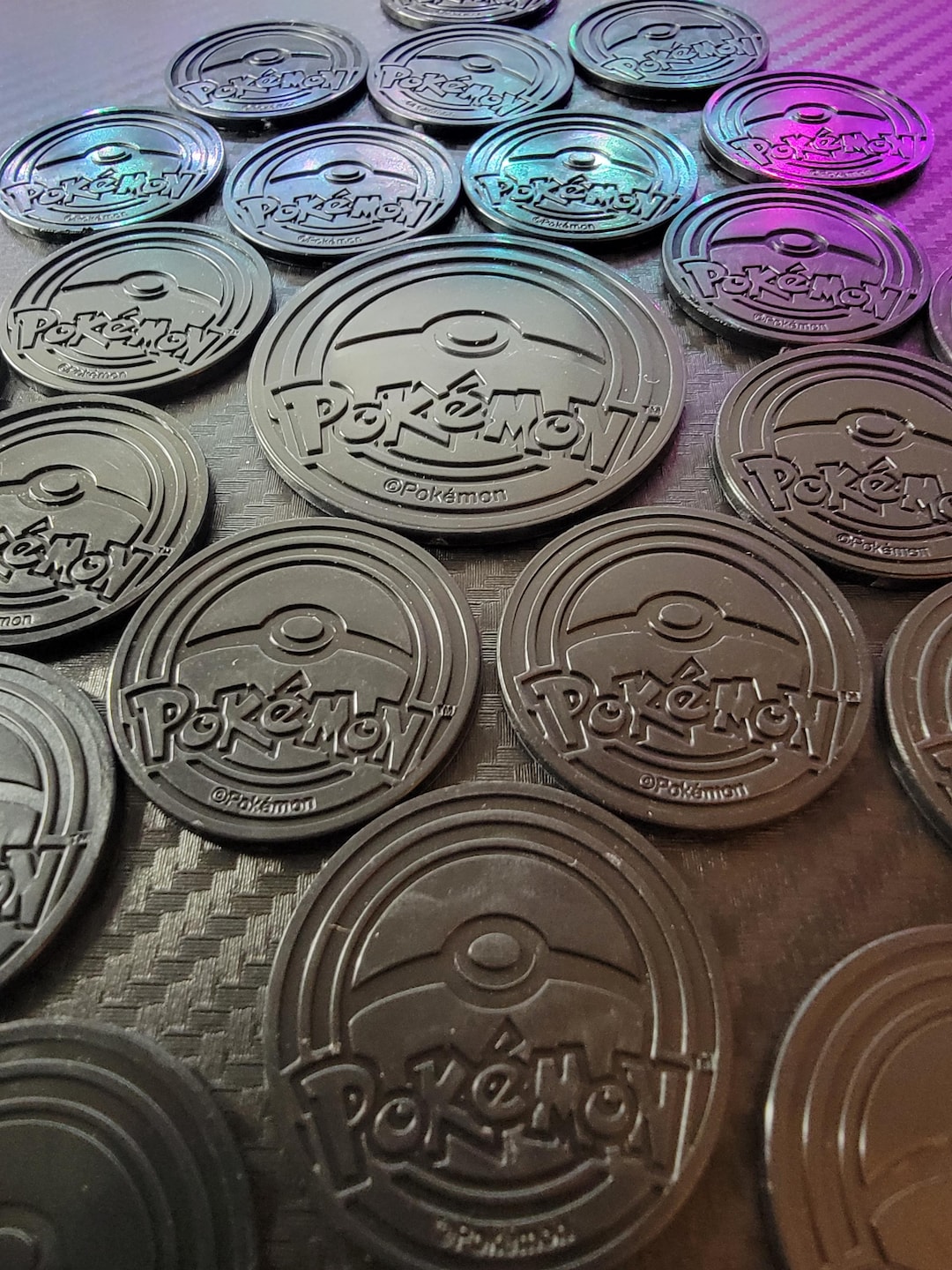 1 Mystery Pokemon Coin/official Collectible Pokemon Token 1 Bonus Jumbo ...