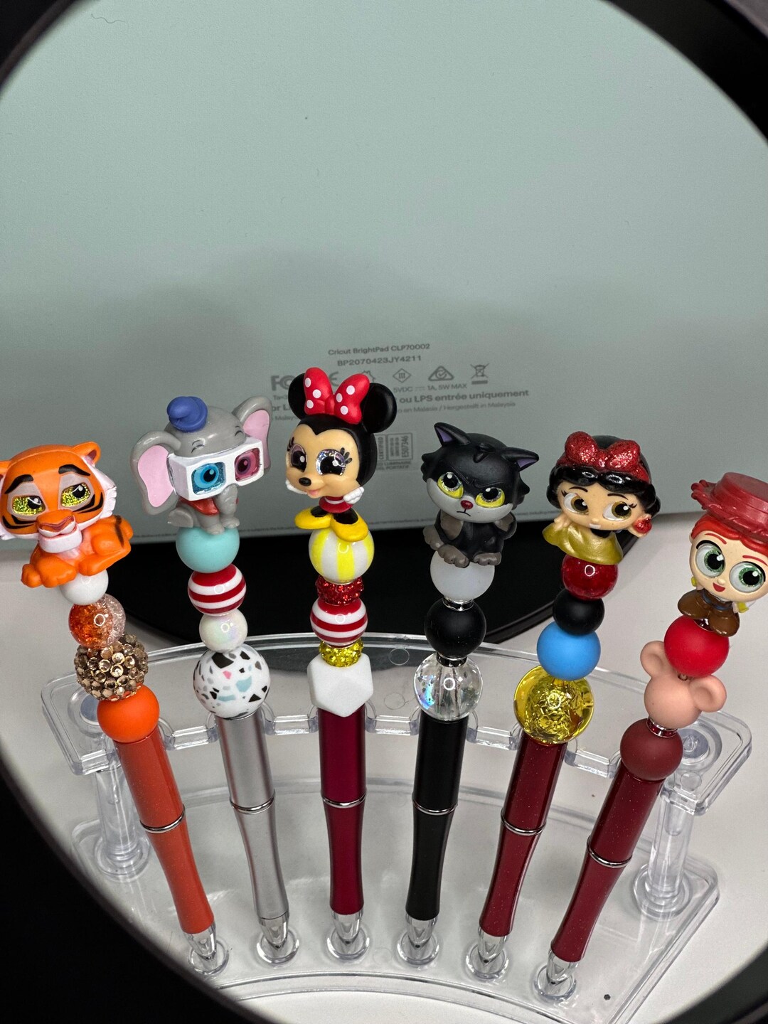 Custom Beaded Pens With Black Ink | Adorable Animal & Character Designs ...