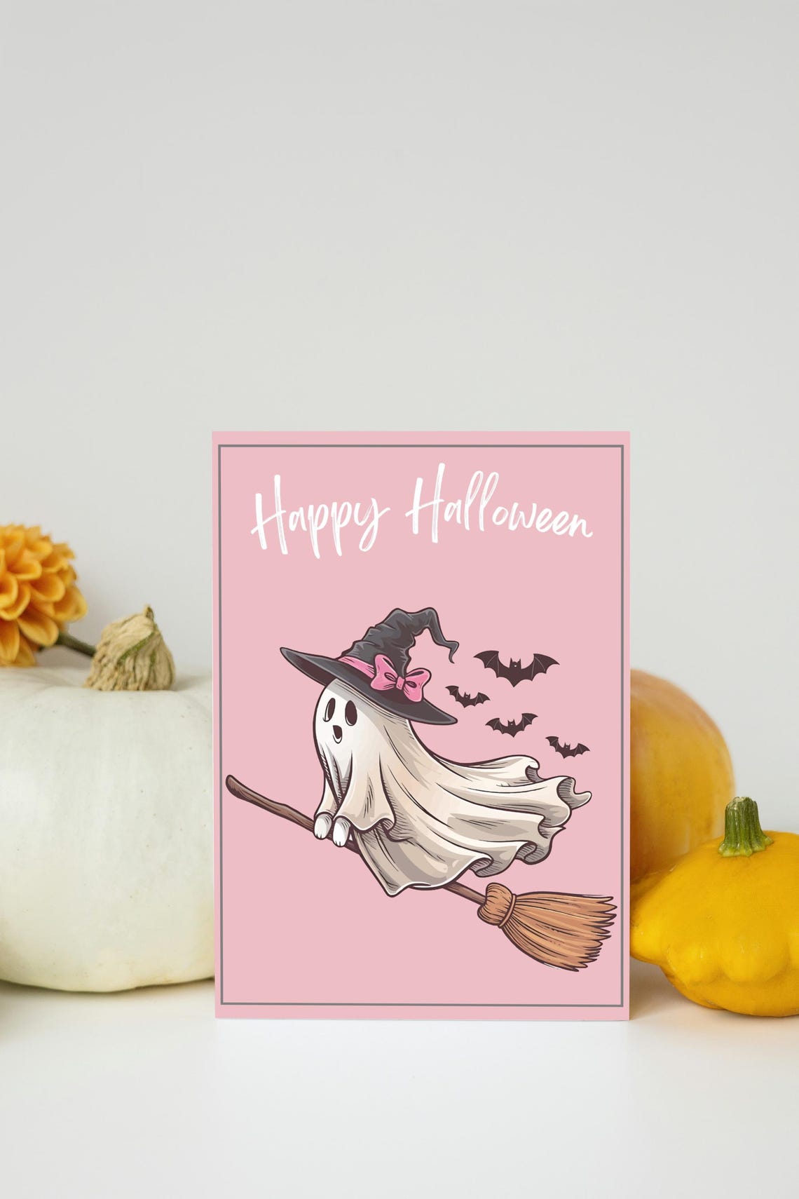 Halloween Printable Card, Cute Halloween Cards, Digital Halloween Cards ...