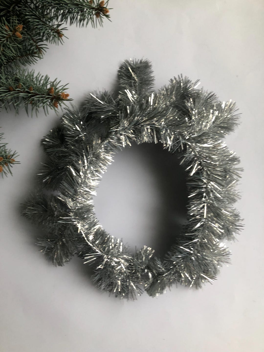Vintage Tinsel Crown for Christmas Party, Snowflake Crown - Etsy