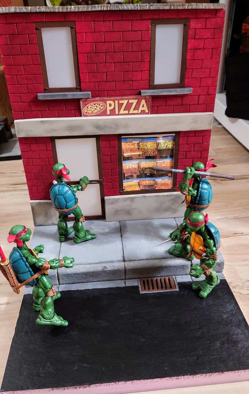 1/12 Scale Diorama Store Front Building for Any of Your Action Figure ...