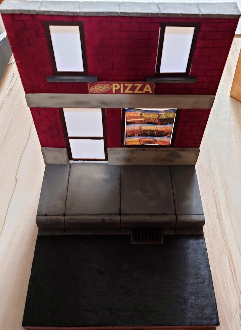 1/12 Scale Diorama Store Front Building for Any of Your Action Figure ...