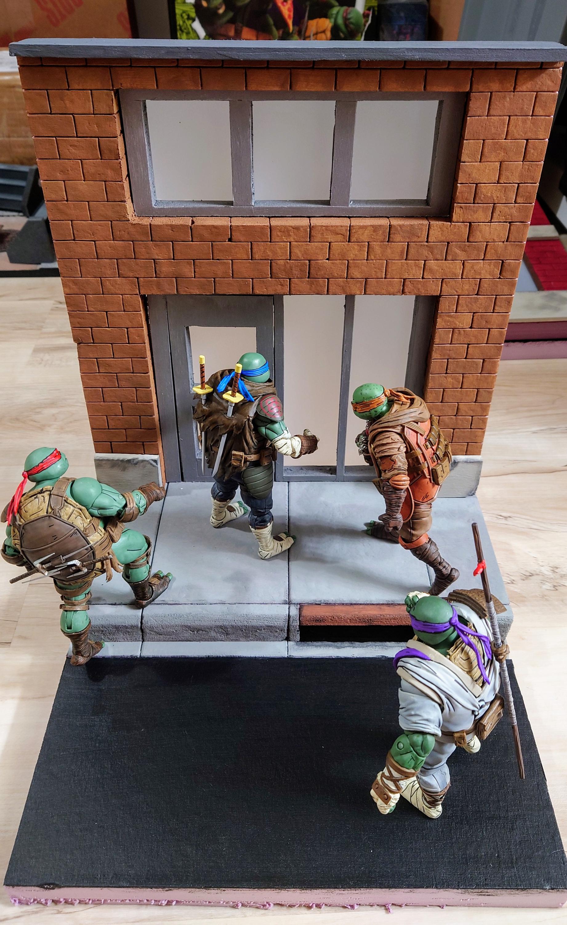 1/12 Scale Diorama Restaurant Building for Any of Your Action Figure ...