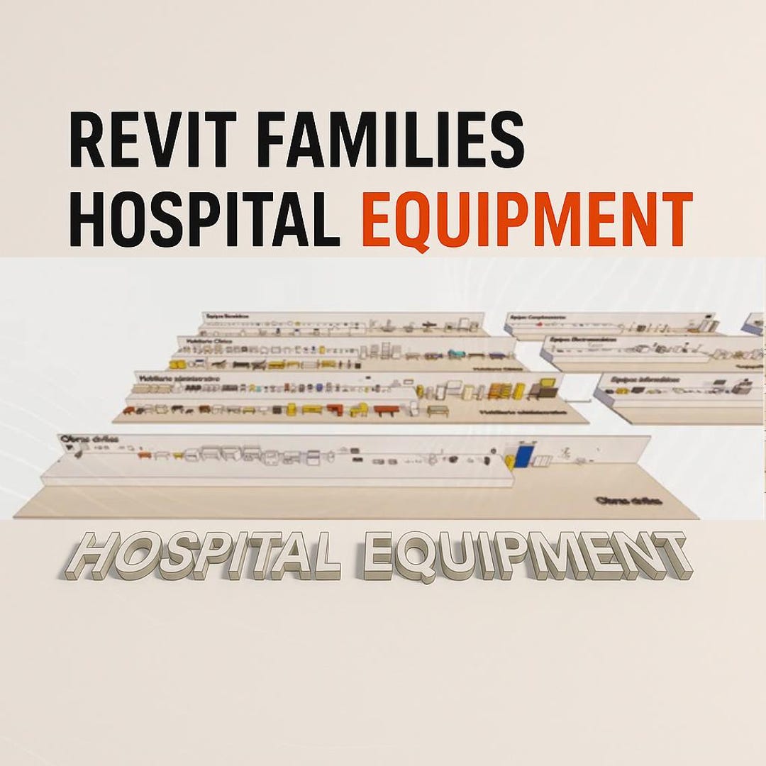 Revit Families Hospital Equipment - Etsy
