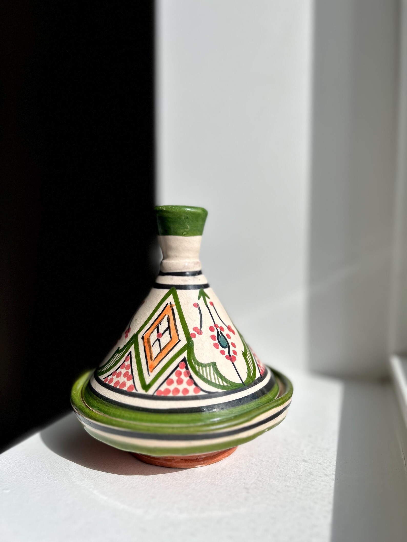 Handmade Mini Moroccan Tagine - Berber-style Patterns - Etsy