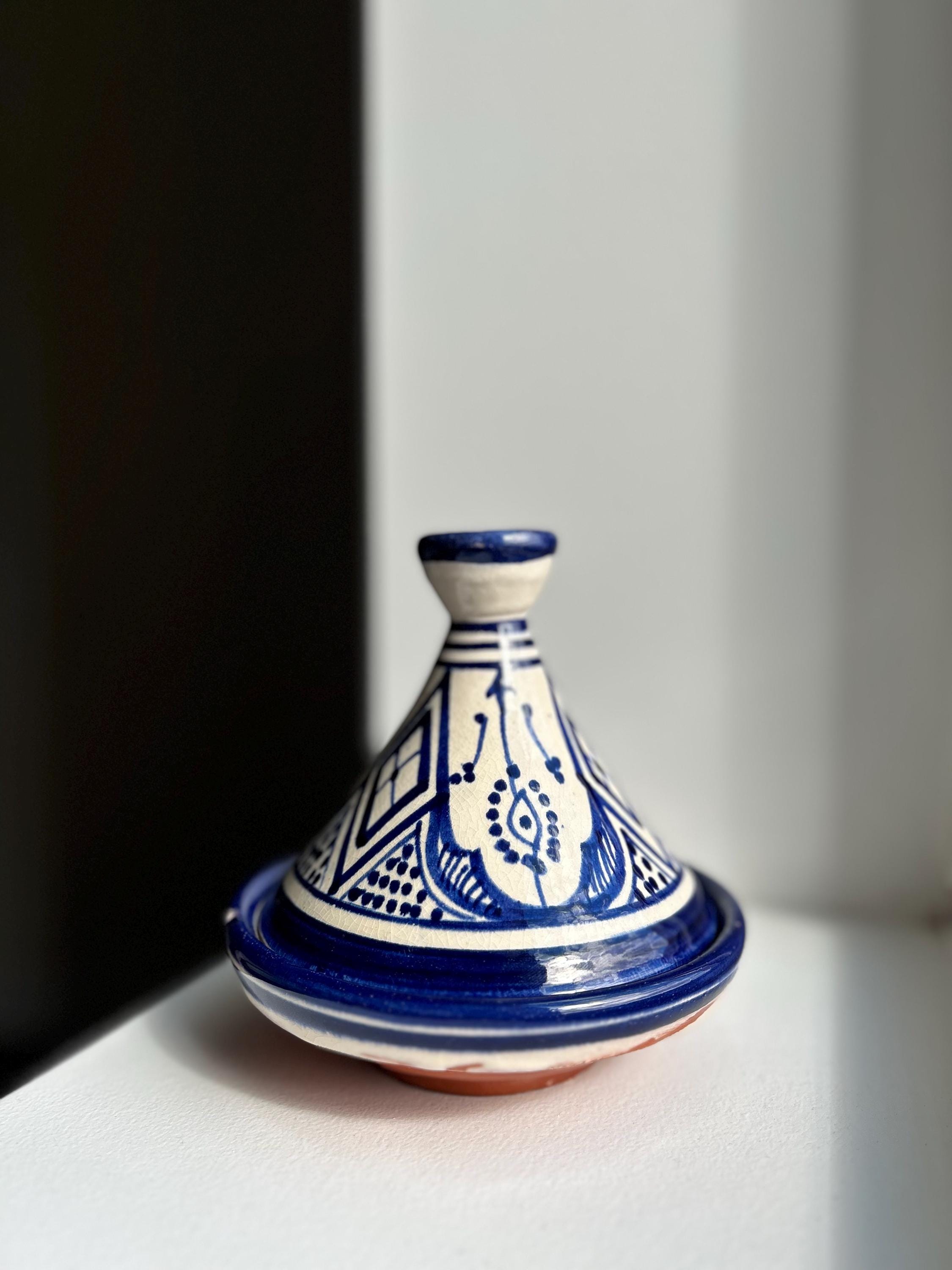 Handmade Mini Moroccan Tagine - Berber-style Patterns - Etsy