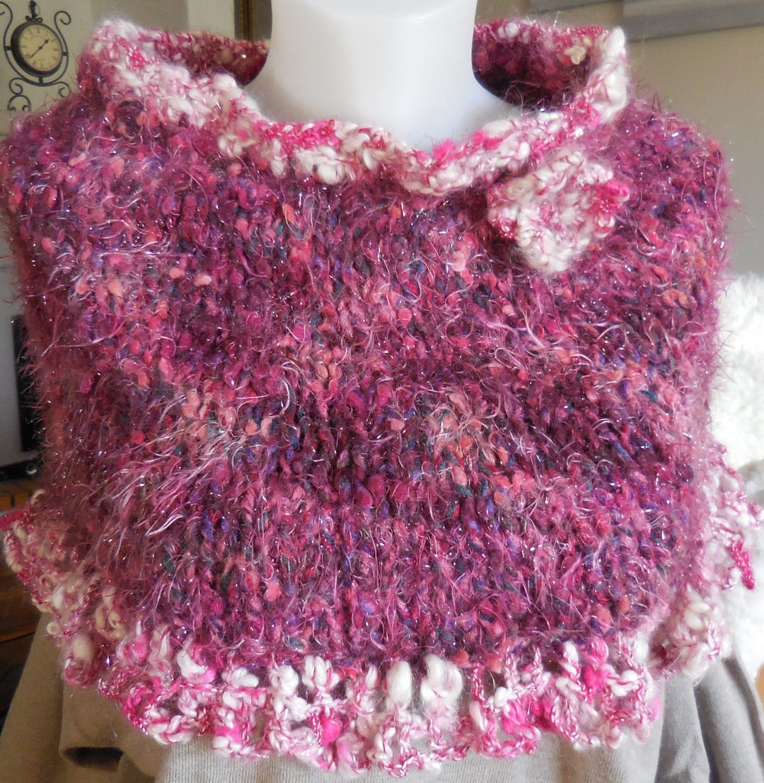 Hand Knitted Snood OOAK - Etsy