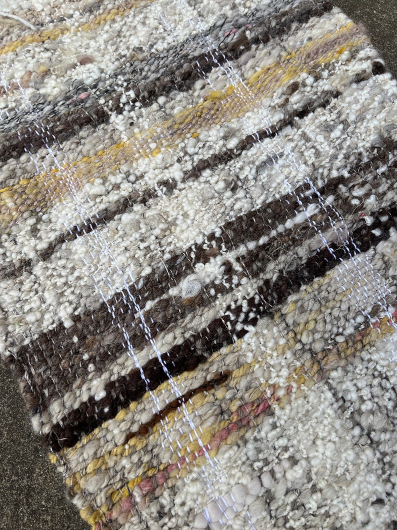 Handmade Wool Rug With Hessian Back - Etsy